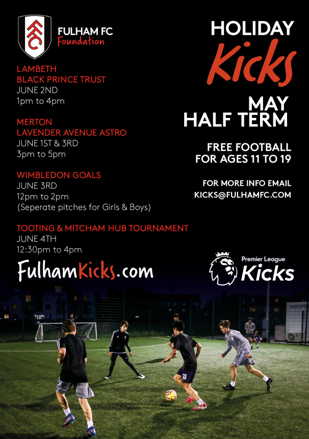 Fulham F.C. May Half-Term Football 2021 - Arco Academy | Sports ...